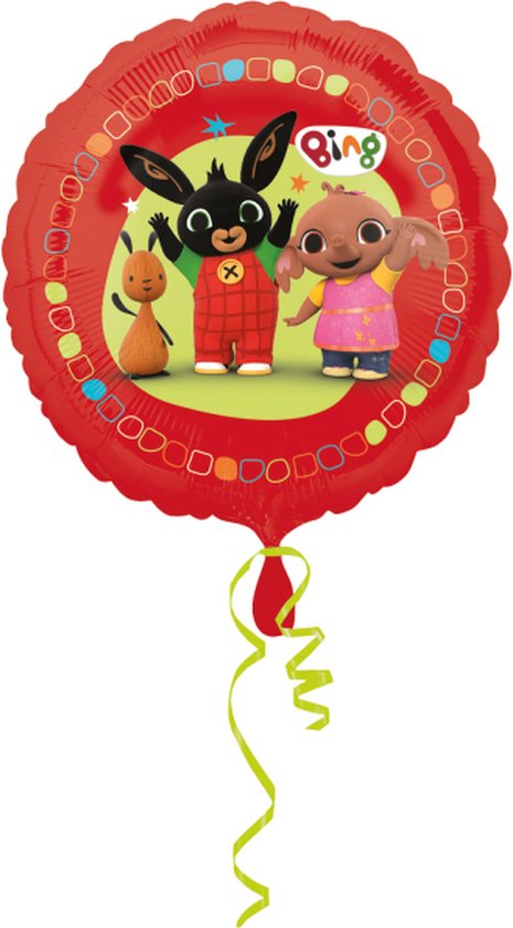 Bing het konijn - Folieballon - Helium ballon - 43cm - Leeg - 1 stuks ...