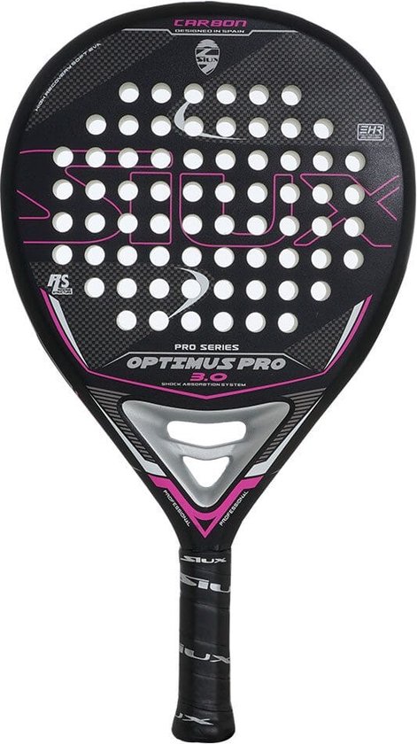 Siux Optimus Pro 3.0 Fucsia - Padel racket | bol.com