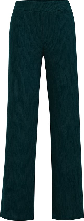 WE Fashion Dames wide leg broek met structuur | bol.com