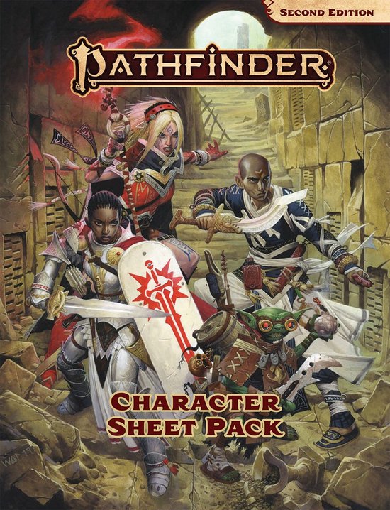 Pathfinder Character Sheet Pack (P2) | Games | bol