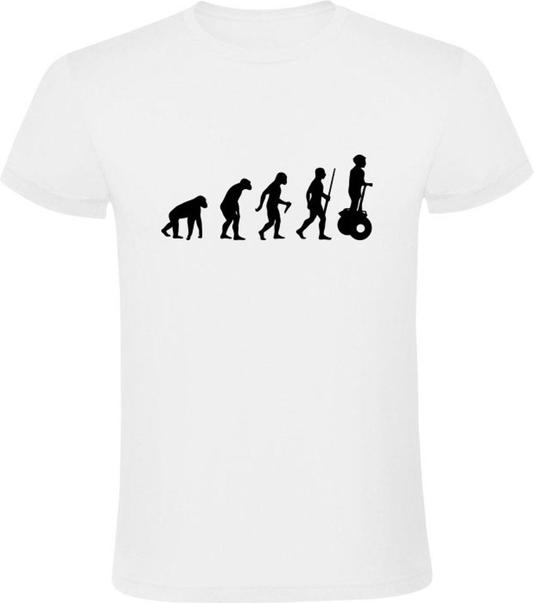 Segway evolutie Heren T-shirt | step | scooter | elektrisch | vervoer ...