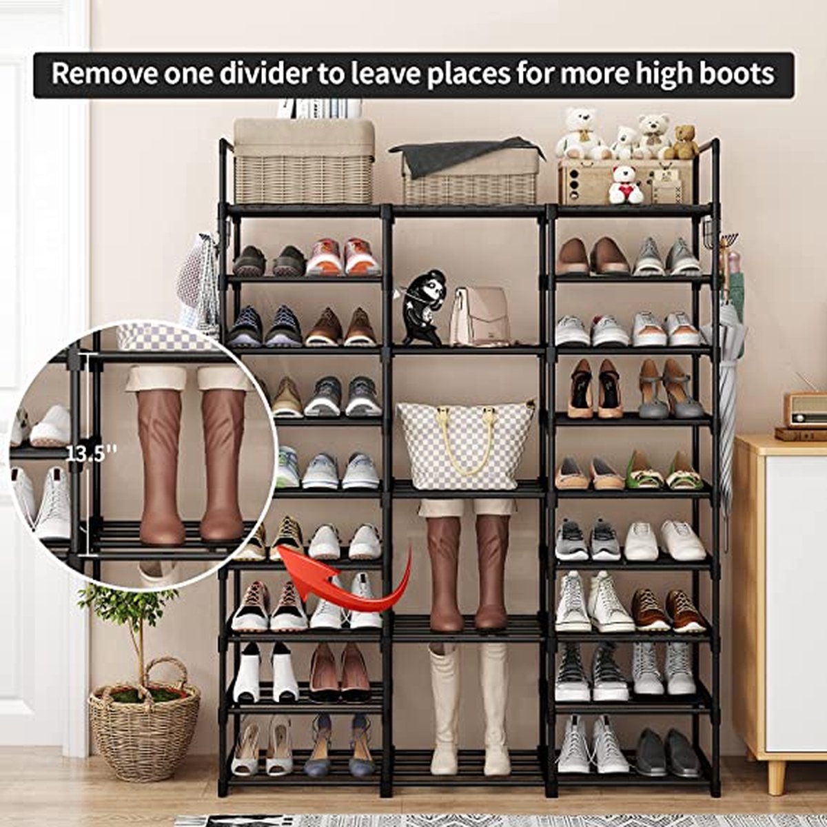 Shoe Rack Plastic / schoenenrek \ Office Shelf Open Shelves - Bookcase ...