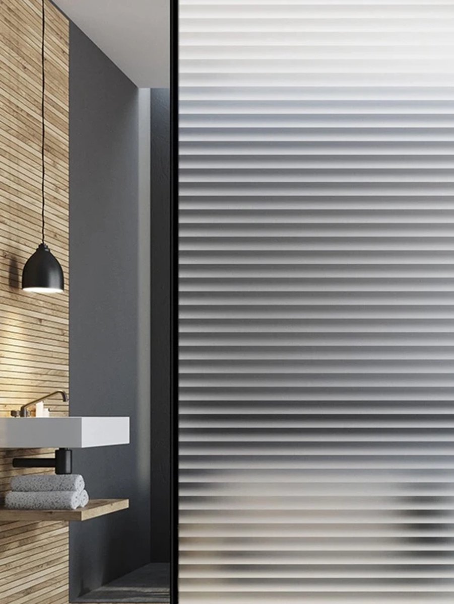 Raamfolie - anti inkijk - raamsticker - privacy - wit - kantoor ...