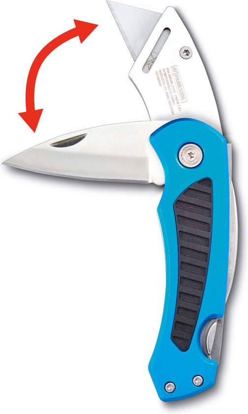 Parkside Veiligheidsmes - Zakmes - Met tapijt- en multifunctioneel mes ...