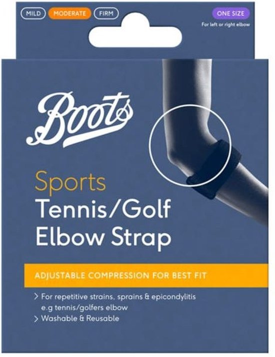 Boots Sports Tennis/Golf Elleboogband Universeel | bol.com