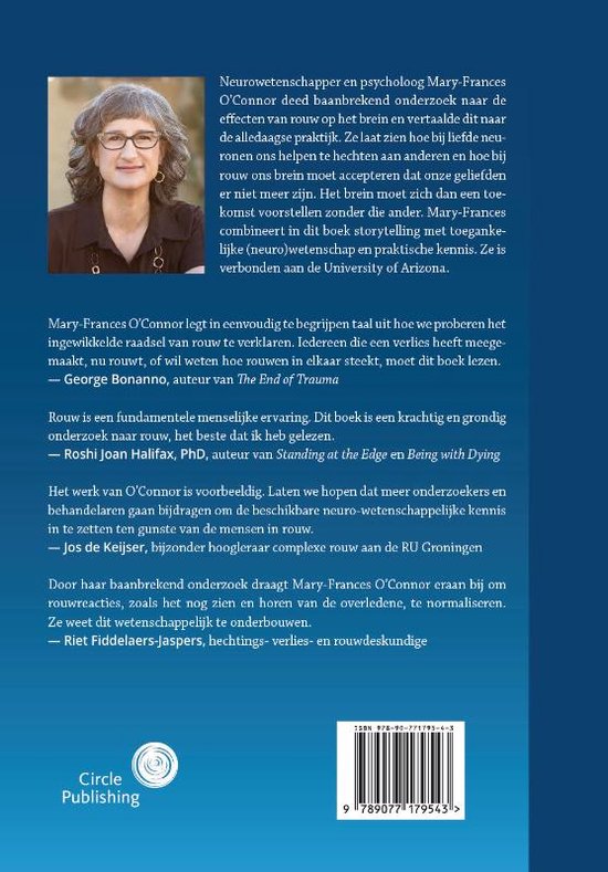 Het rouwende brein, Mary-Frances O'Conner | 9789077179543 | Boeken | bol