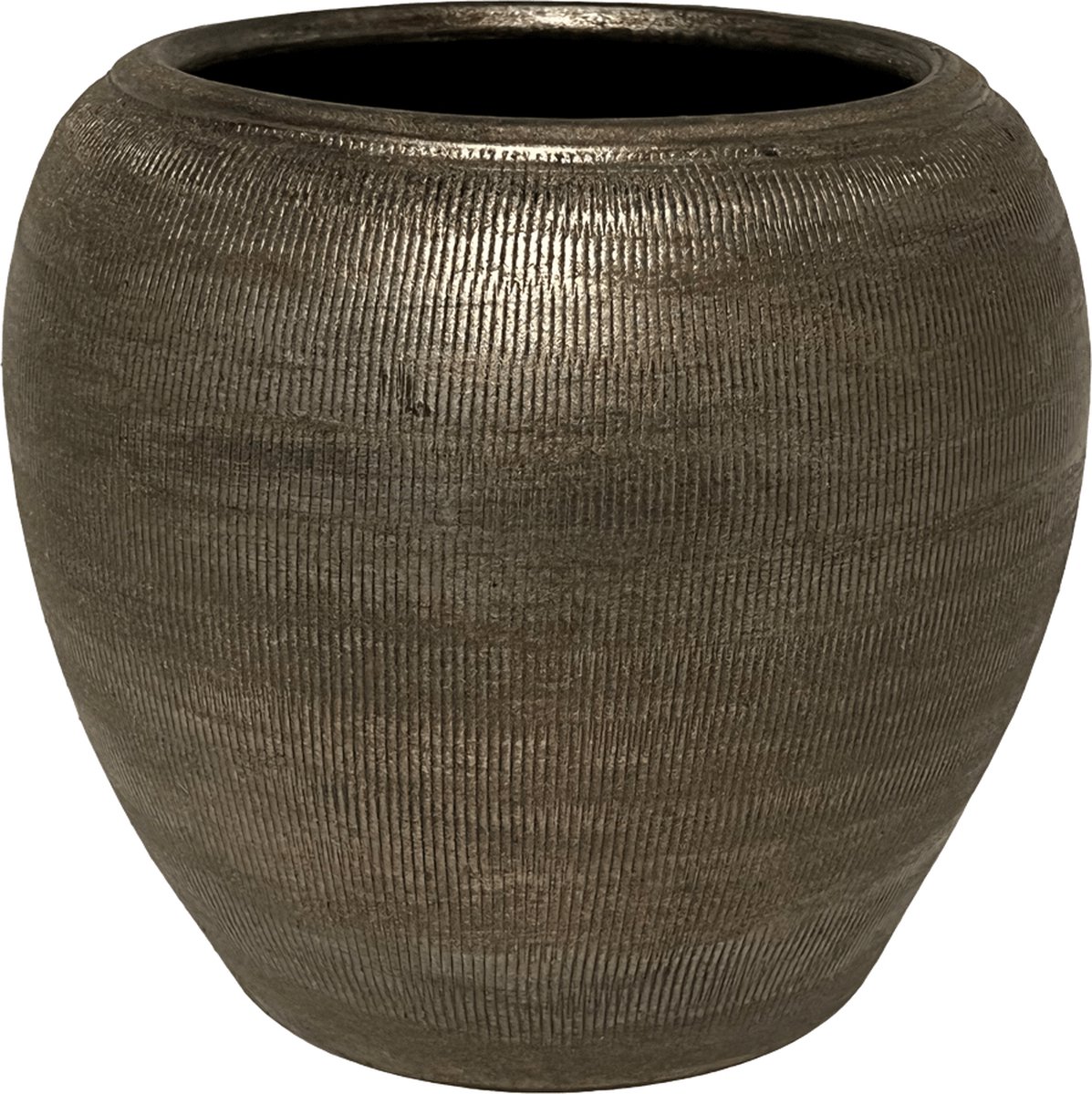 Bloempot Phoenix - d19 x h17cm - Zilver | bol