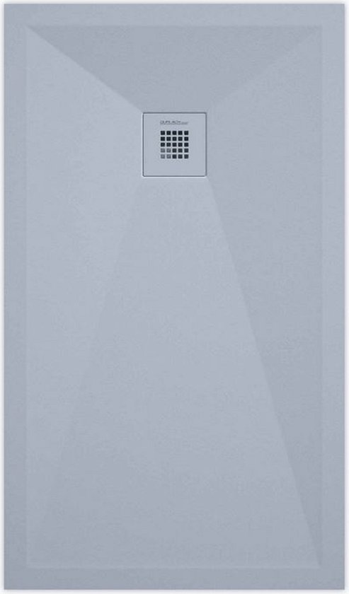 Sanifun douchebak Stone Plus Gray Smooth 1800 x 900 P | bol