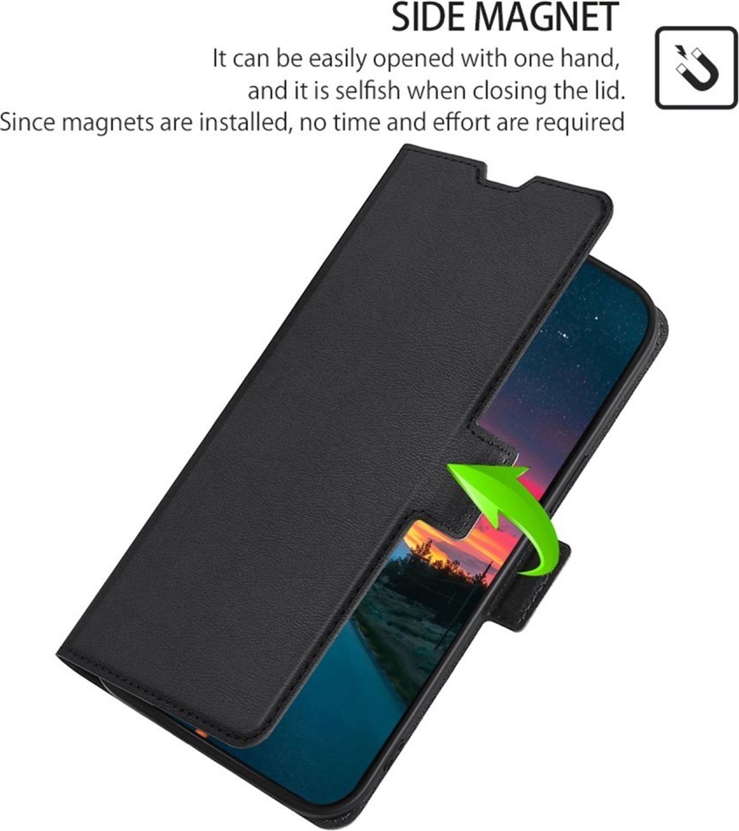 Folio Book Case - OnePlus 11 5G Hoesje - Zwart | bol.com