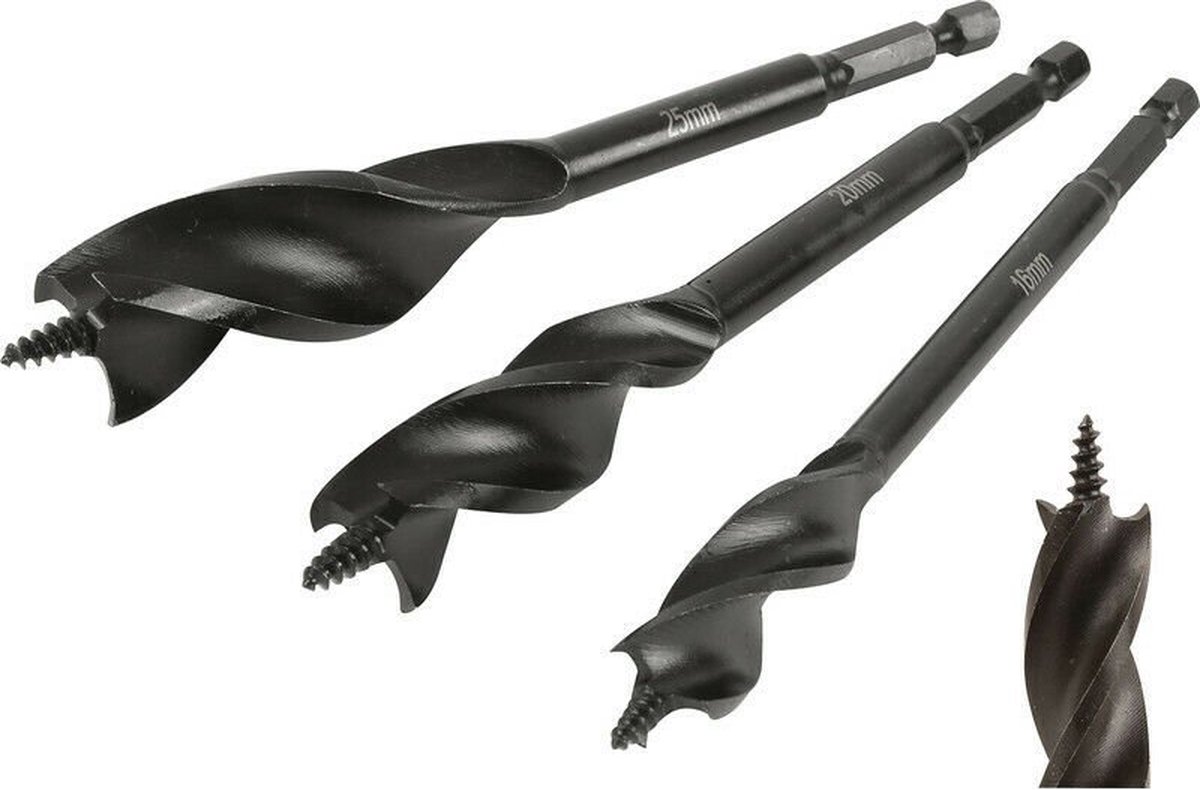 DeWALT DT90237 Speedboor tri flute EXTREME™™ 3-delige set 152mm (16,20 ...