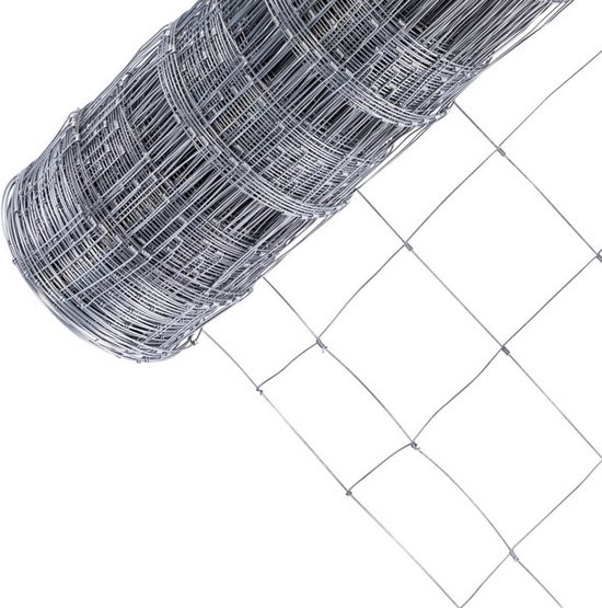 Schapengaas 2.00mm/1.80mm 80cm-6-15cm 100m Gegalvaniseerd | bol.com