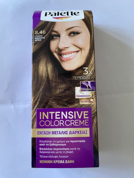 Schwarzkopf Palette Intensive Color Creme Teinture pour cheveux No 8.46 ...