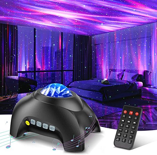 GoLight® Sterren Projector - 33 Lichteffecten - Met Afstandsbediening ...