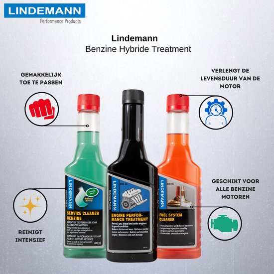 Lindemann Benzine Hybrid Treatment - Injector Cleaner Benzine ...