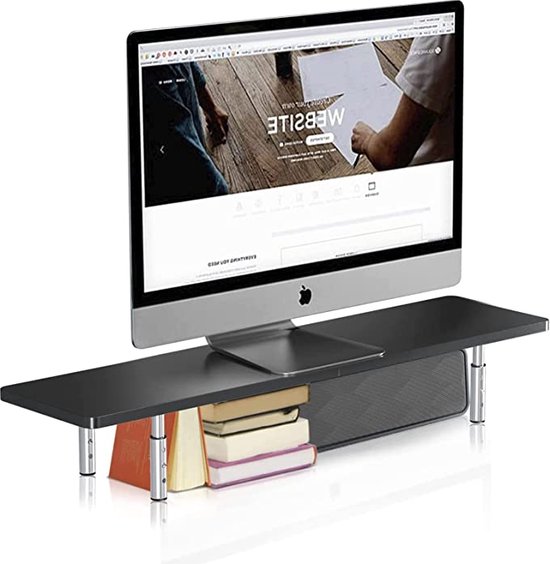 Monitorstandaard - Desk monitor stand - Laptopstandaard | bol