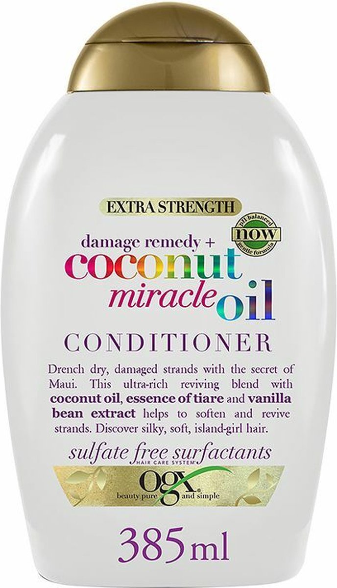 Herstellende Conditioner OGX Coconut Miracle Oil (385 ml) | bol.com