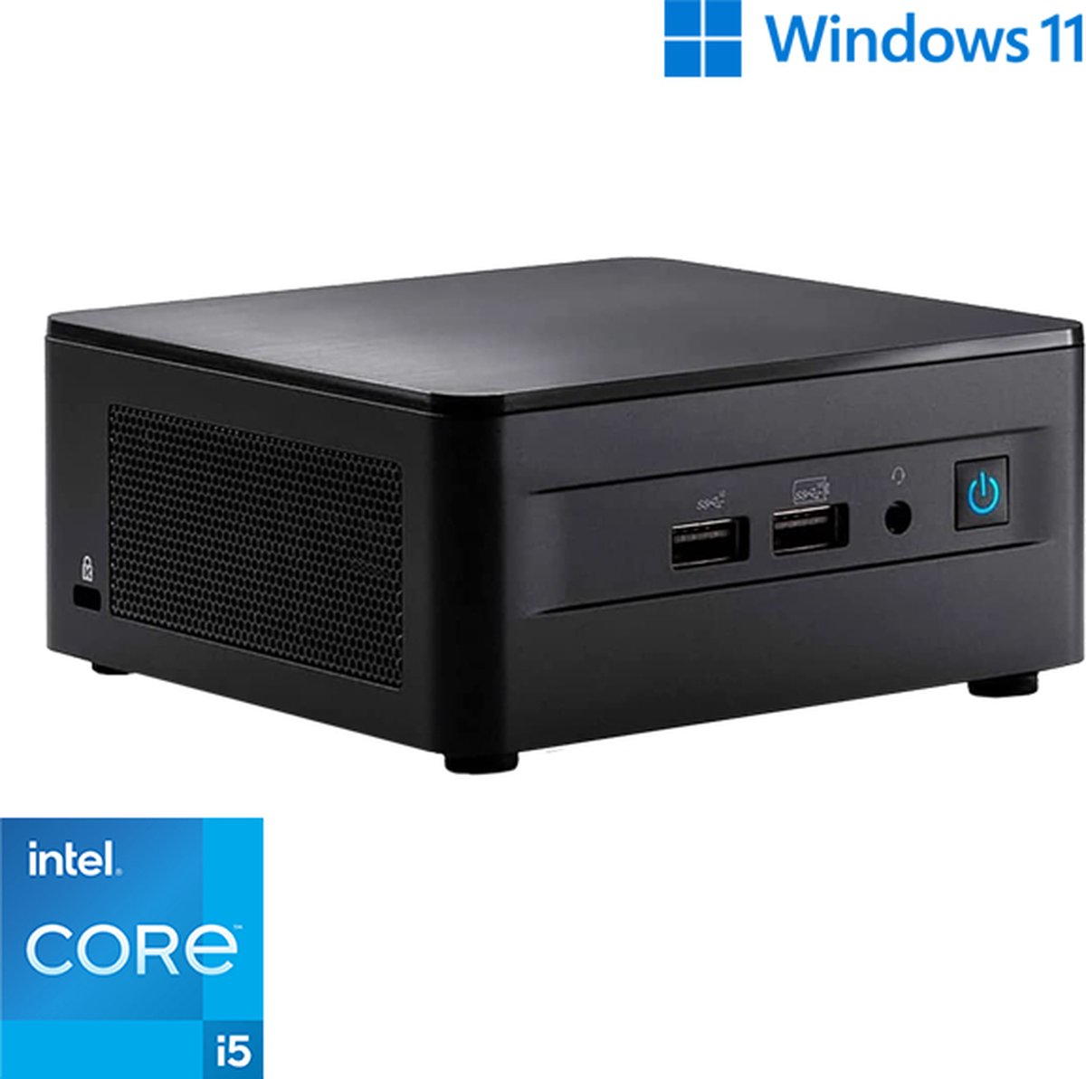 Intel NUC Mini PC met Core i5-1240P - 16GB RAM - 500GB NVMe M.2 SSD ...