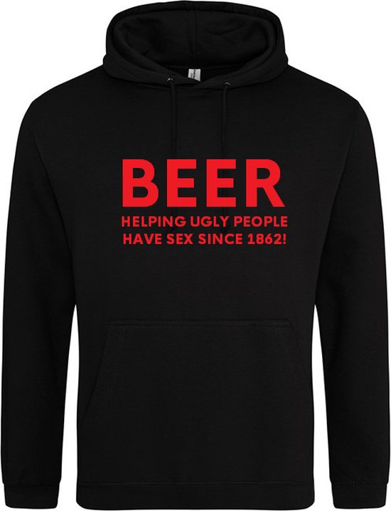 Beer Hoodie | Sweater | Capuchon | Trui | Hooded | Print | Bier | Feest ...