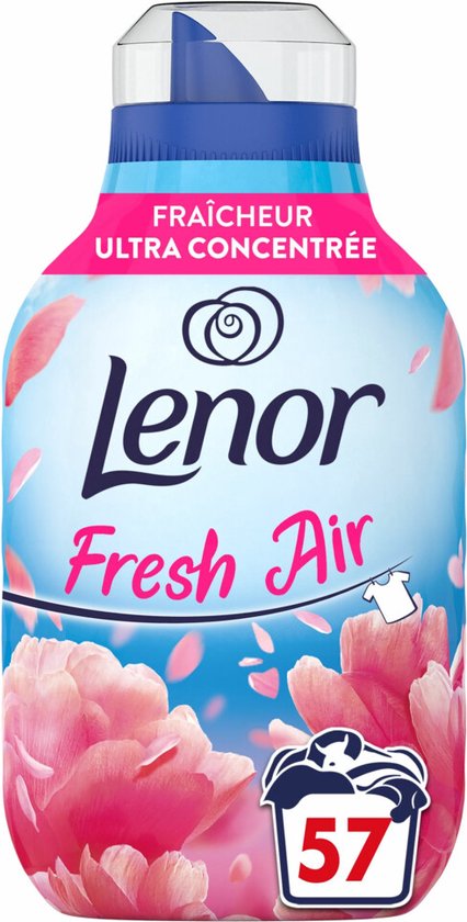 Lenor Wasverzachter Fresh Air Flower Blossom - 8 x 798 ml - Voordeelverpakking (456... | bol.com