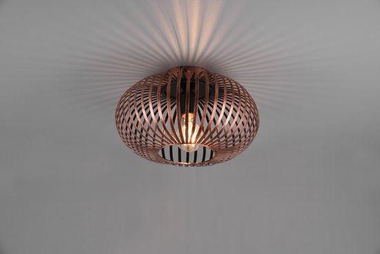 German Living Plafondlamp Koper voor Woonkamer - Hal - Hotel ...