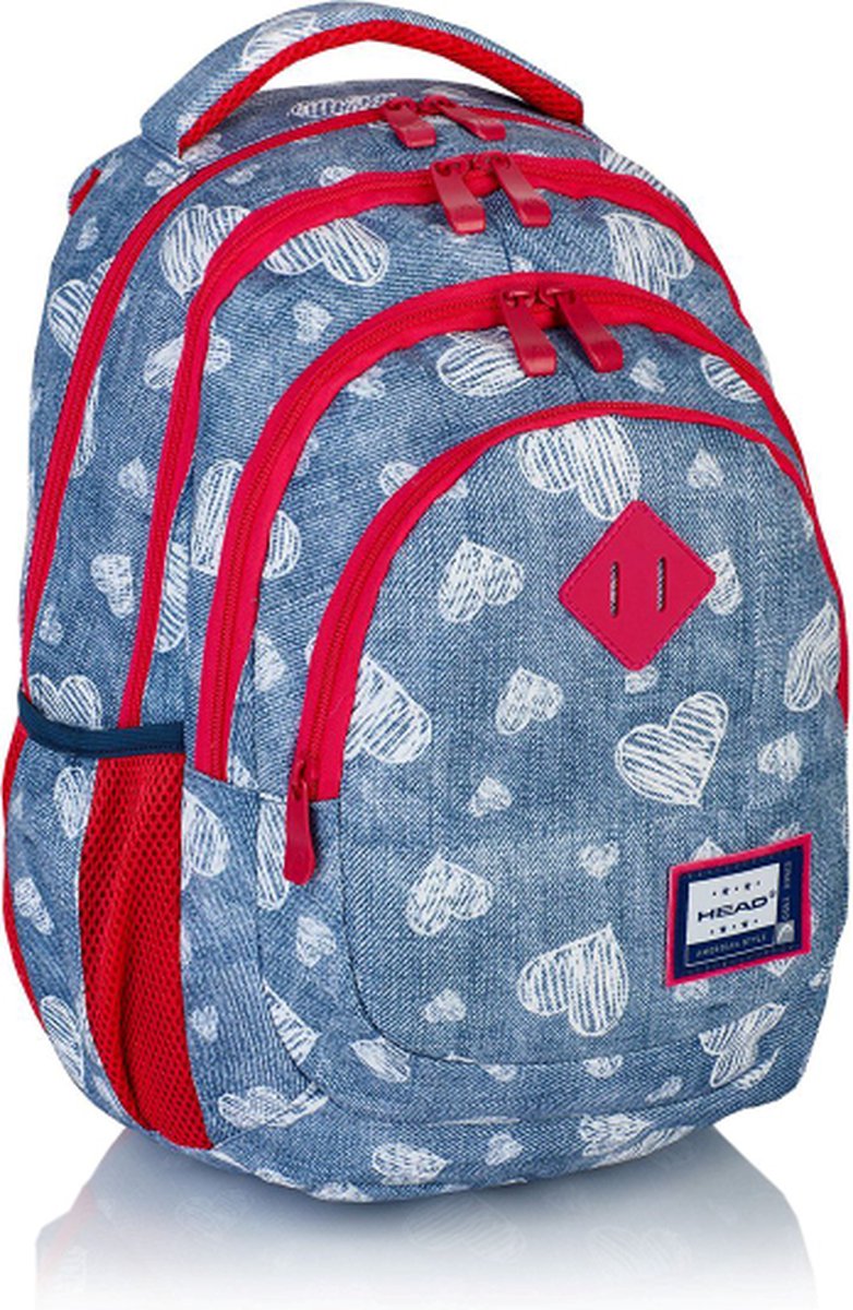 Sac à dos | École | Sac à dos | Cartable Head HD-196, 4 compartiments ...