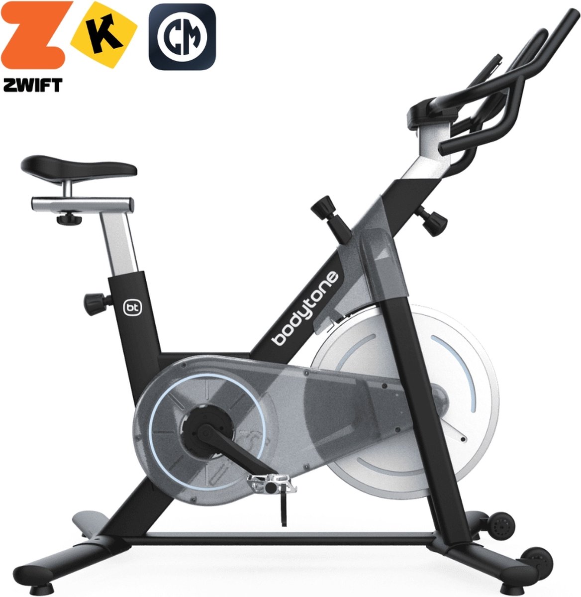 Bodytone DS25+ Indoor Bike - met Zwift / Kinomap connectie - 1 mnd ...
