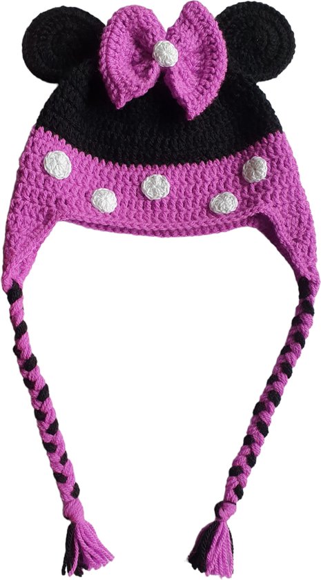 Minnie Mouse Muts - Maat 54 cm. | bol
