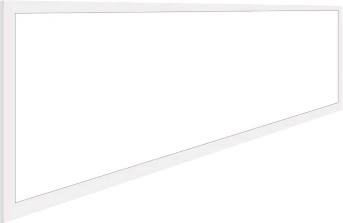 LED Paneel - Aigi - 30x120 Helder/Koud Wit 6000K - 40W Inbouw Rechthoek ...