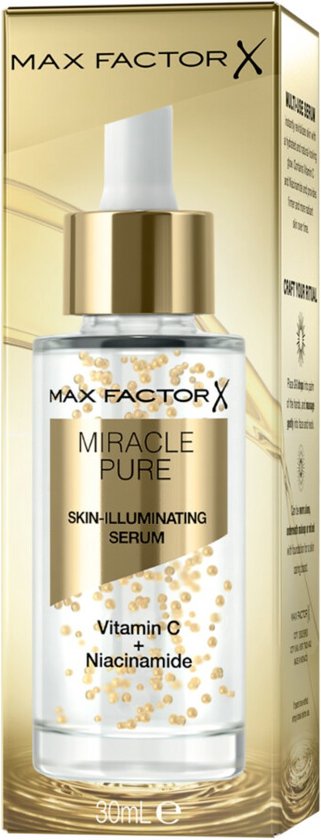 Max Factor Miracle Pure Skin-Illuminating Serum - 30 ml | bol.com