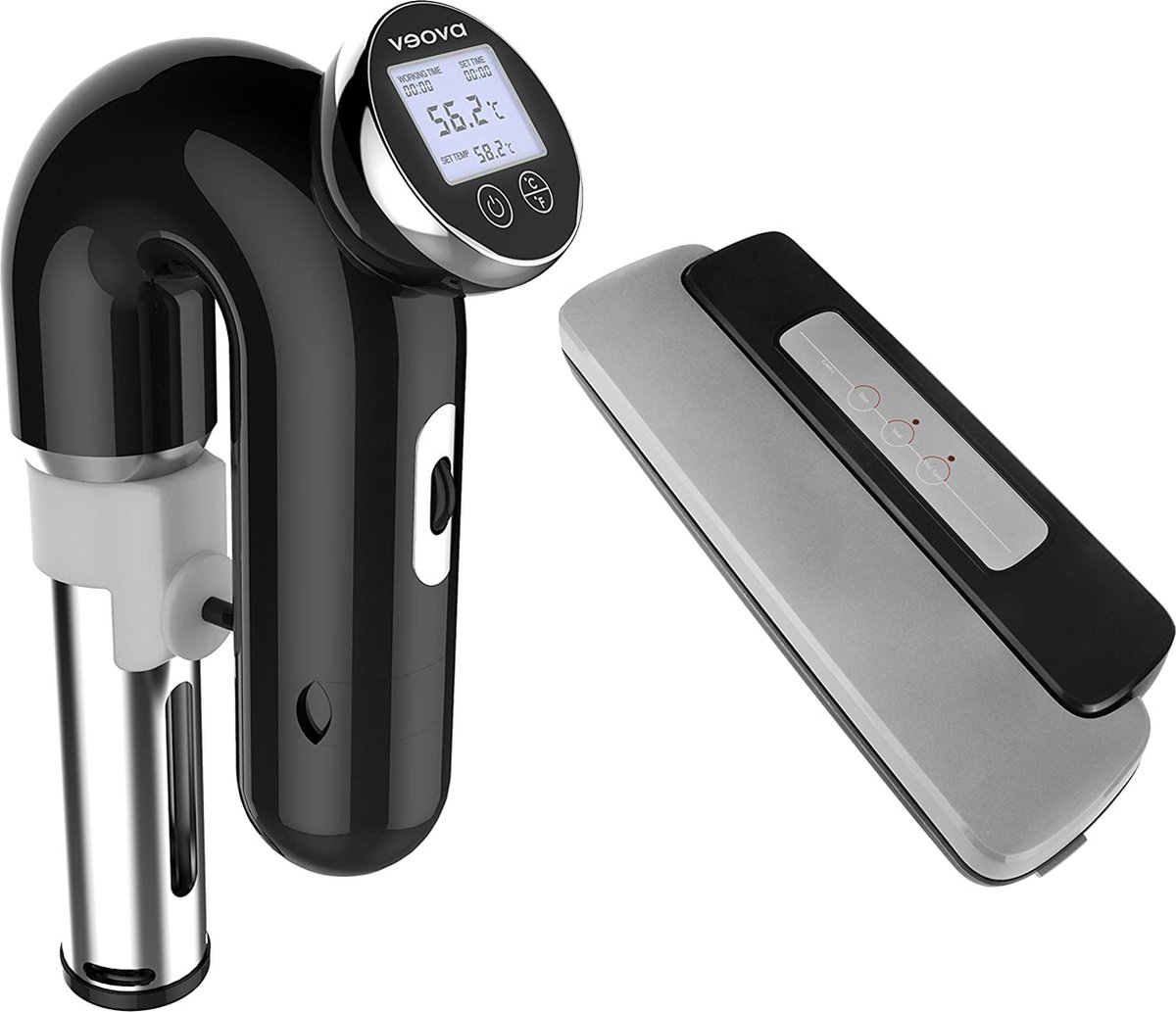 Veova – Sous Vide set – V2 stick & 2800C vacuumeerapparaat - inclusief ...