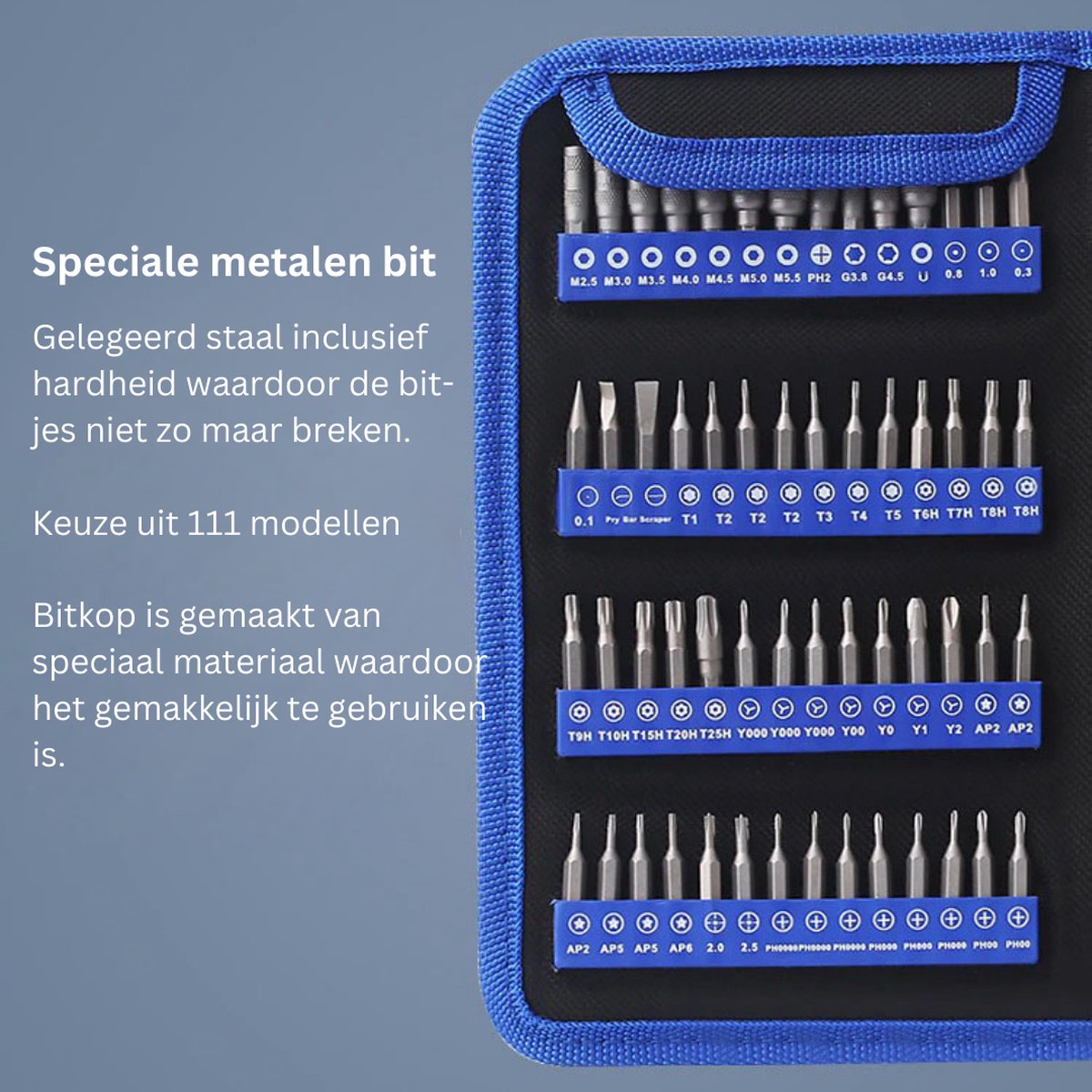 Kasi - Schroevendraaier Set - 126 Delig - Micro Mini Precisie ...