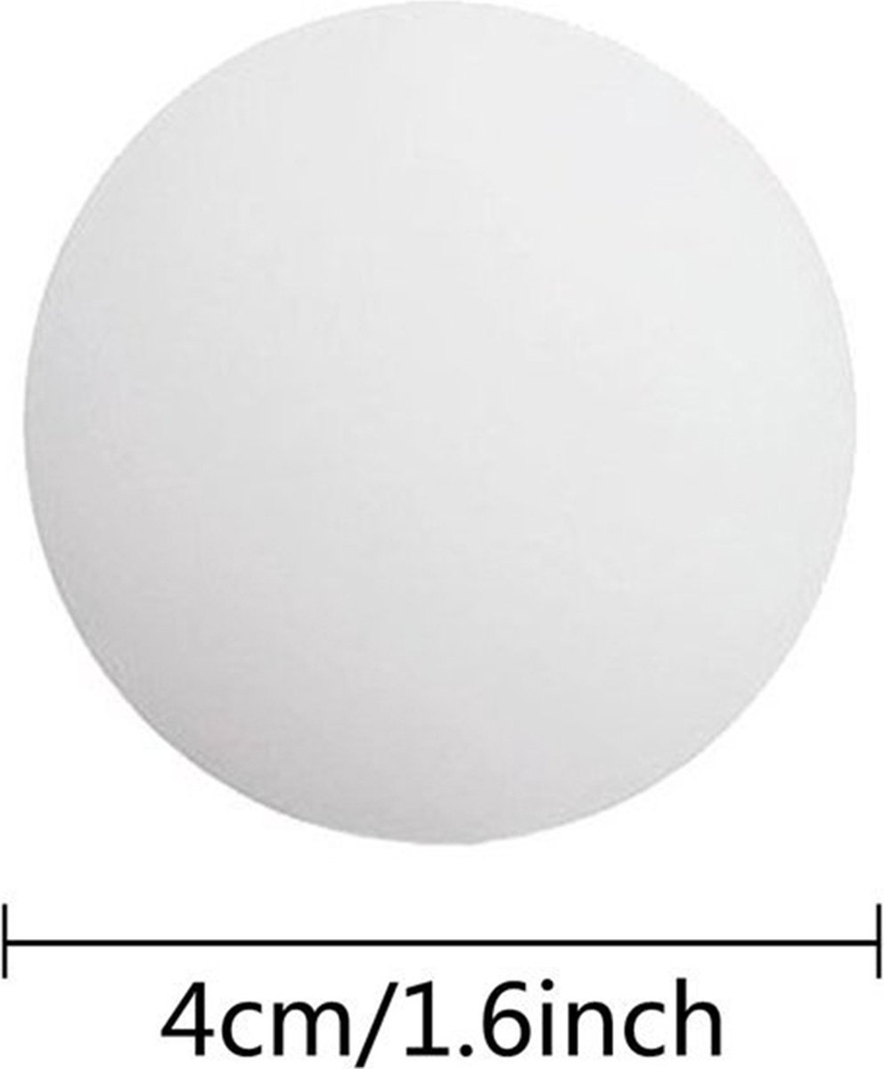 5 Pcs Transparante deurstopper voor muur - Zelfklevende stille ...