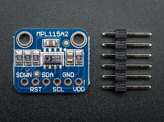 MPL115A2 I2C Barometer druk temperatuur sensor van Adafruit 992 | bol