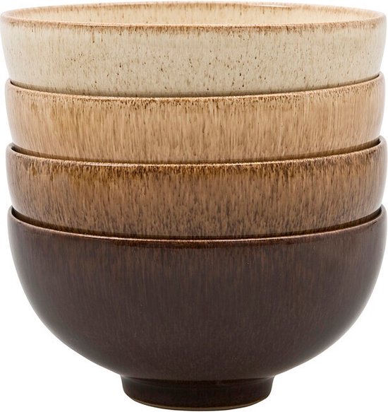 Denby | Studio Craft Rijstkom Set van 4 480 ml | bol