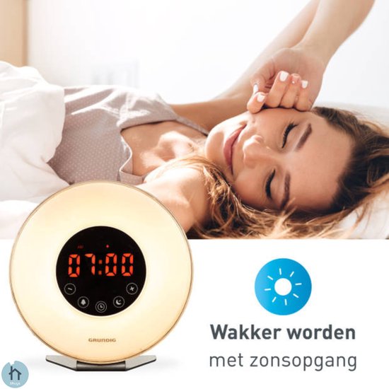 Thuys - Wake Up Light - Digitale Wekker - Kinderen - Zonlicht En ...