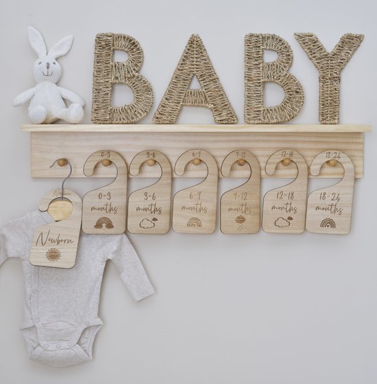 Kledinghangers Hout - Baby | bol
