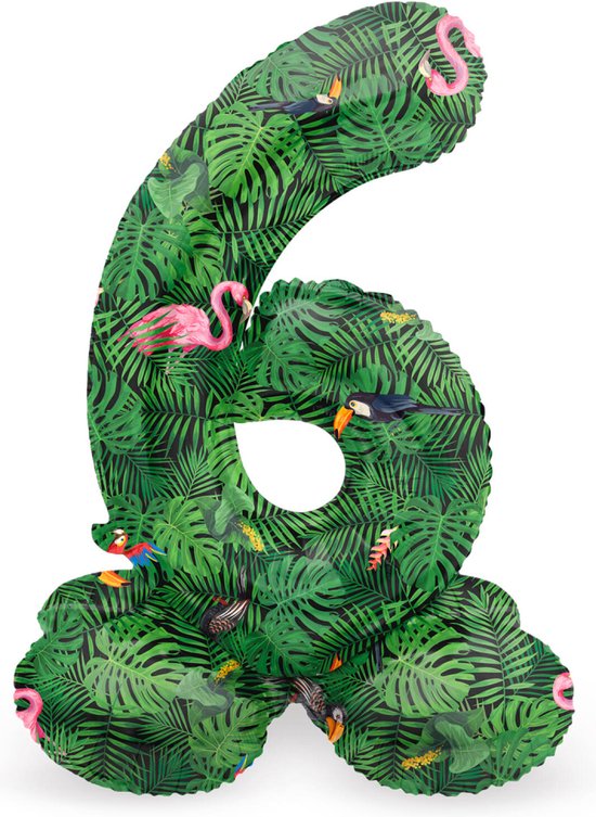 Cijfer 6 Standaard - Jungle | bol.com Cijfer 6 Standaard - Jungle | bol.com
