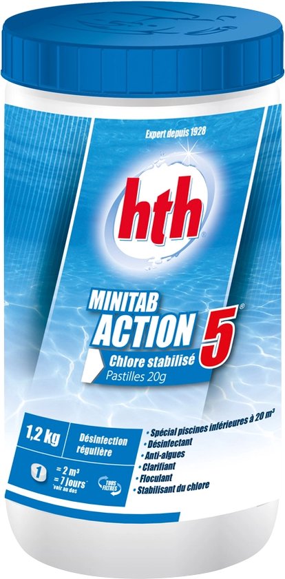 HTH Chloortabletten Minitab Action 5 | bol.com