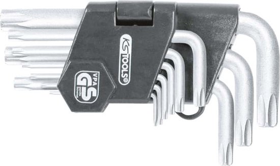 Sleutelset KS TOOLS Classic - kort - 9 stuks - 151.2260 | bol.com