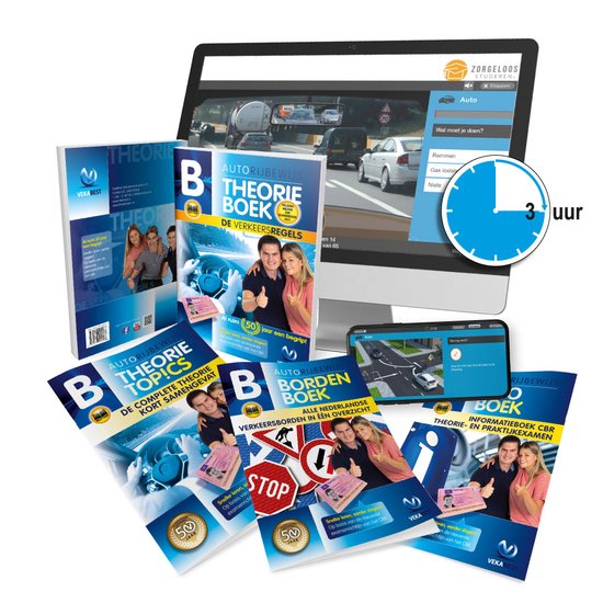 Auto Theorie Boek 2023 en 2024 - Theorieboek Rijbewijs B - Samenvatting ...