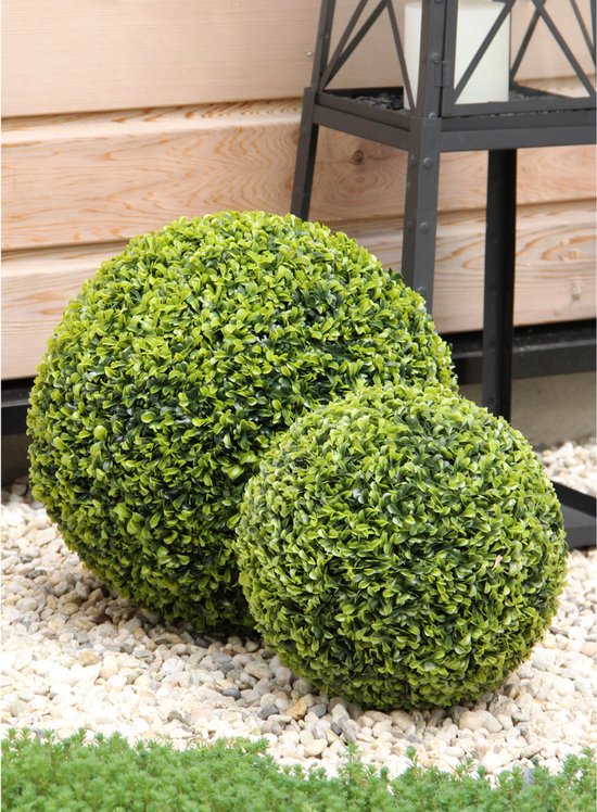 Mica decorations - Buxus bol groen D50 cm - Kunstplant buiten/binnen ...