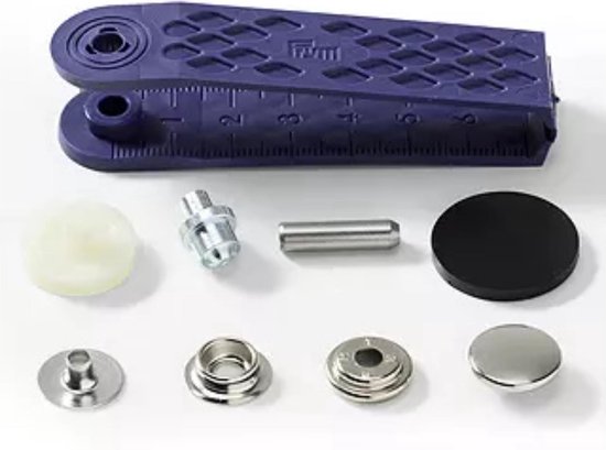 ProPlus Drukknopen - Stof - 15 mm - 10 stuks - Blister | bol