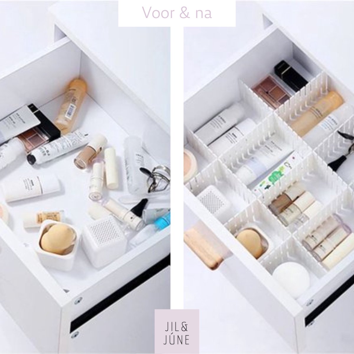 Jil&Júne Ladeverdeler - Lade organizer - Set van 12 - Voor Kleding ...
