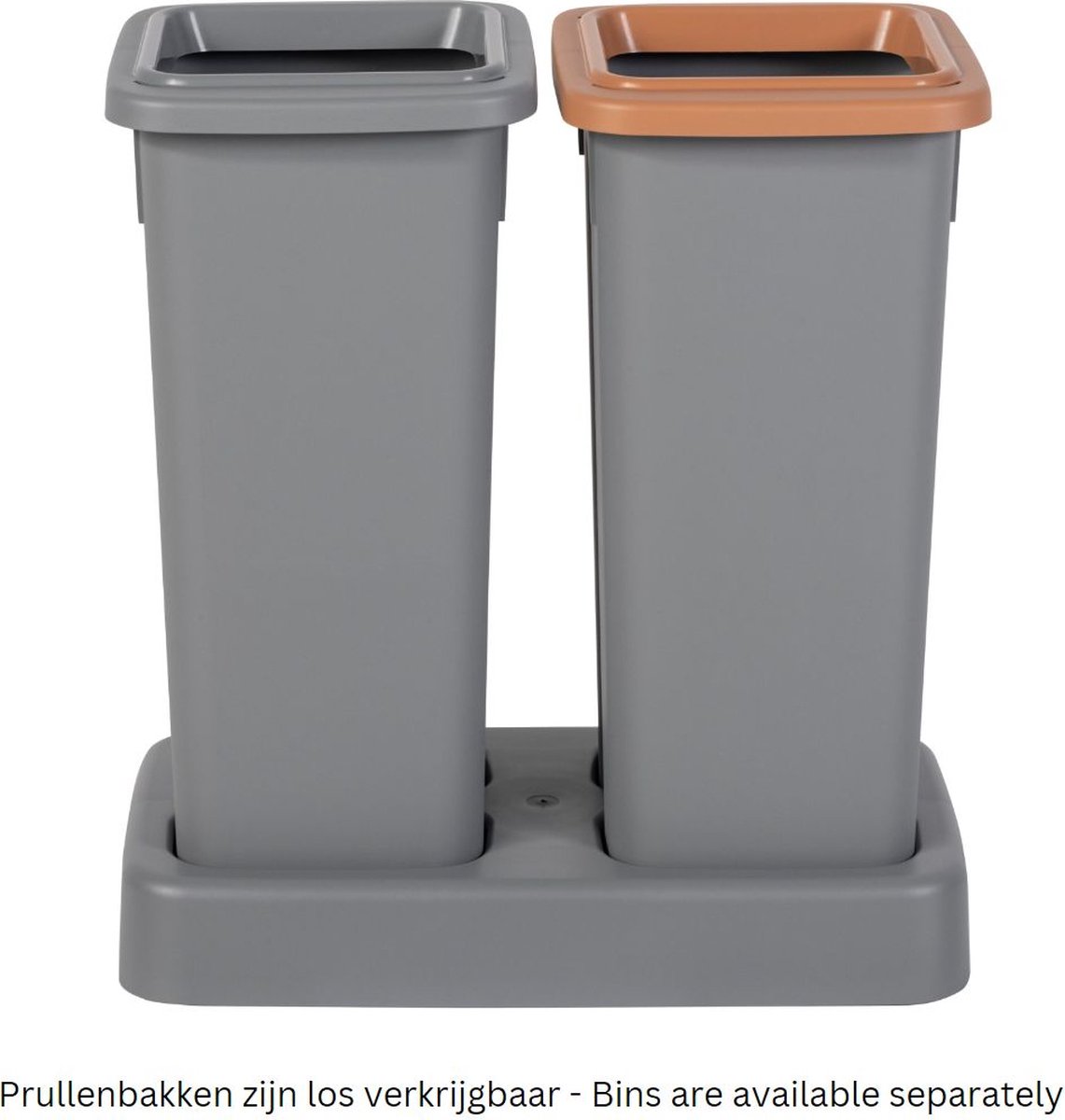 Plafor Fit Bin poubelle standard 2x20L - Plastique standard pour 2 poubelles - Trier... | bol.com