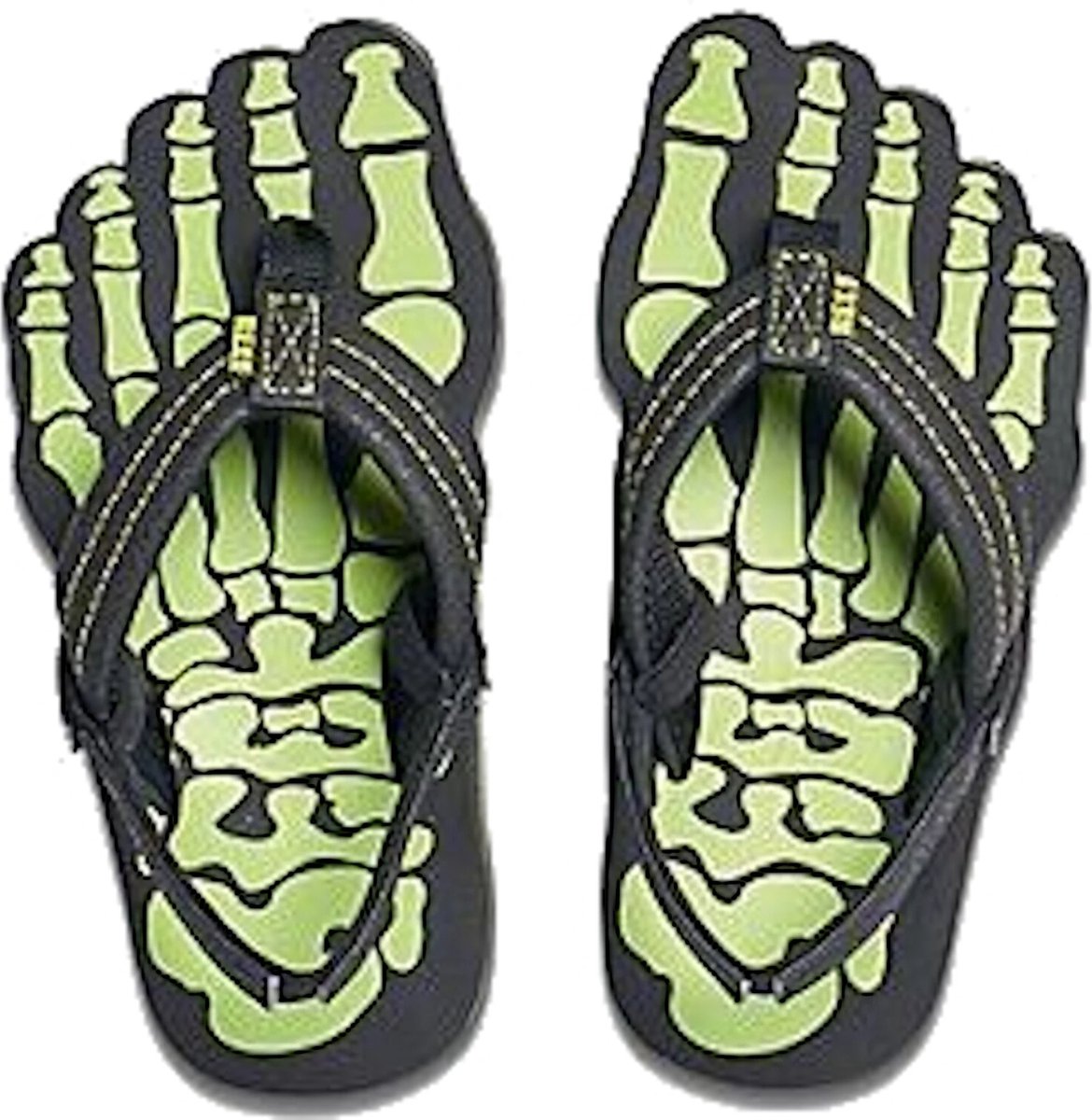 Reef Grom Skeleton groen slippers kids | bol.com
