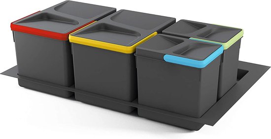 Opbergkast voor buiten - containers van kunsthars voor het sorteren van ...