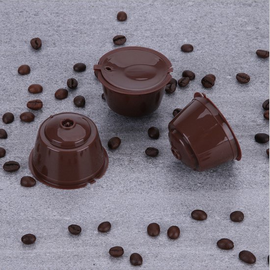3x Hervulbare Dolce Gusto cups | Koffiecups | Koffie capsule| hervul ...
