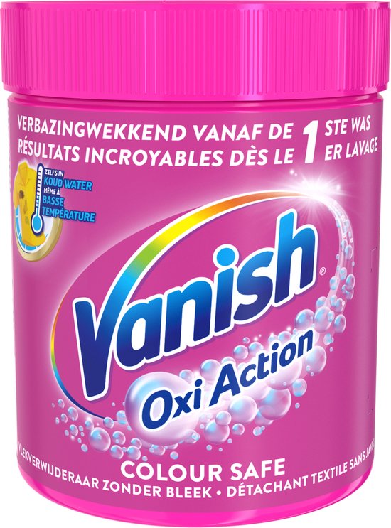 Vanish Oxi Action Colour Safe Powder 550gr x6 | bol