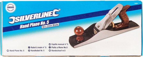 Silverline Handschaaf - Gietijzer - Palissander handvaten - Blad 50 mm ...