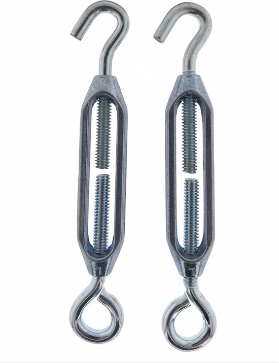 Benson Draadspanner - Haak & Oog - IJzerwerk - M6 - 1/4'' - 2 delig ...